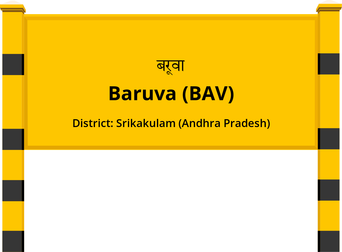 Baruva (BAV) Railway Station: Station Code, Schedule & Train Enquiry ...